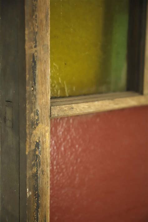 Reclaimed 11 Pane Multicolor Stained Glass Window Olde Good Things