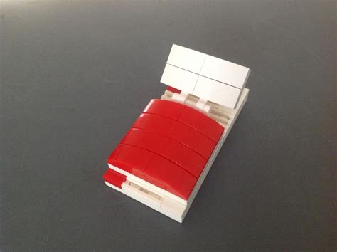 Lego Moc Bed By Pescheh Rebrickable Build With Lego