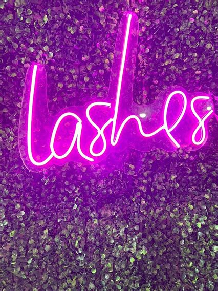 Letrero Neon Uñas MercadoLibre