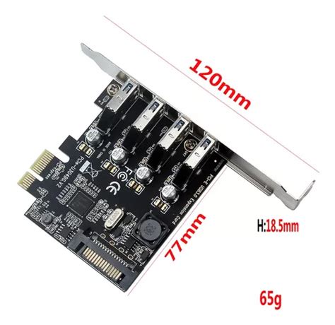 Cuatro Puertos Usb 30 Tarjeta De Expansión Pci E Super Fast En Venta