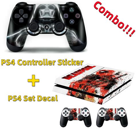 Gamexcel Star Wardeadpool Vinyl Decal Skin For Ps4 Controller And