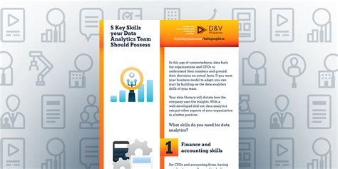 5 Key Skills Your Data Analytics Team Should Possess