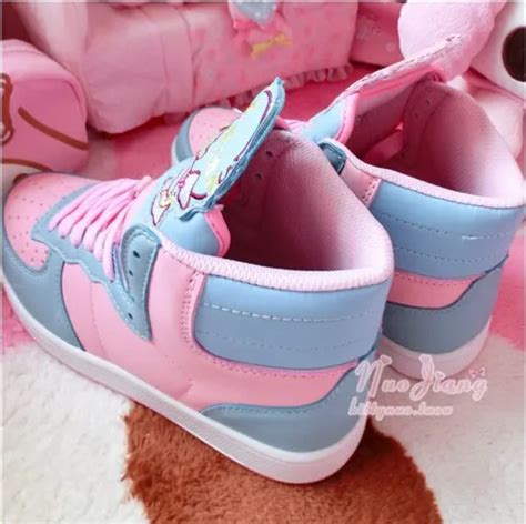 Женская обувь с высоким берцем в стиле аниме Харадзюку и милой Лолиты повседневная обувь