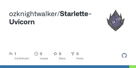 Github Ozknightwalkerstarlette Uvicorn