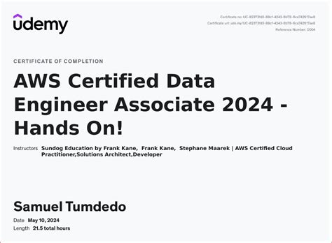 Dataengineering Certification Professionaldevelopment Careergrowth Samuel Tumdedo