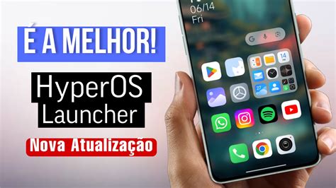 É A Melhor Hyperos Launcher Mais Lisa Que Sabão Nova Atualização Instale Agora Blintech Blog
