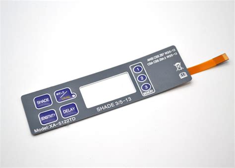 Tactile Fpc Membrane Switch Keypad With Clear Window M Real Adhesive
