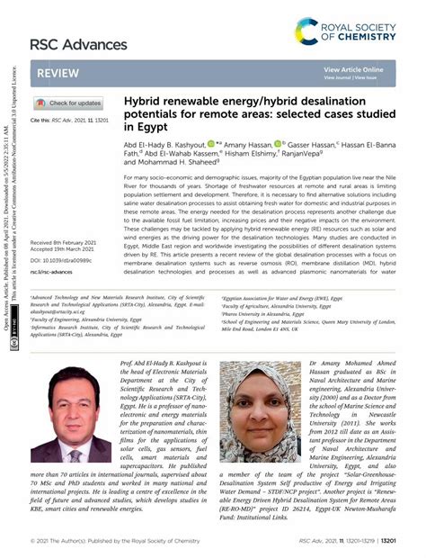 Pdf Hybrid Renewable Energy Hybrid Desalination Potentials For Dokumen Tips