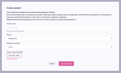 Getting Started With Meilisearch Cloud — Meilisearch Documentation