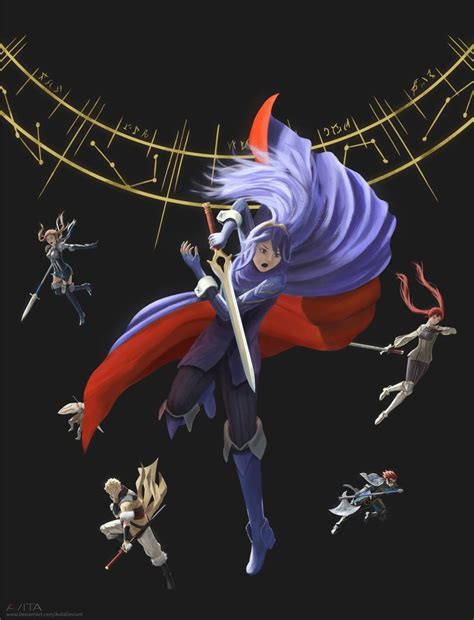 Fire Emblem Fanart I Drew The Awakening Units Coming From The Future