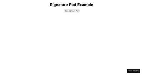 React Signature Canvas Example Forked Codesandbox React Signature Canvas Example Forked Codesandbox
