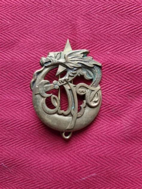 INSIGNE MILITAIRE 3ÈME regiment de Tirailleur algérien EUR 10 00
