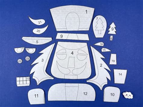 Free Nutcracker Applique Pattern Shiny Happy World