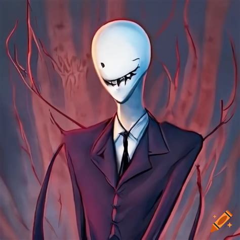 Splendorman Happily Hugging Angry Slenderman