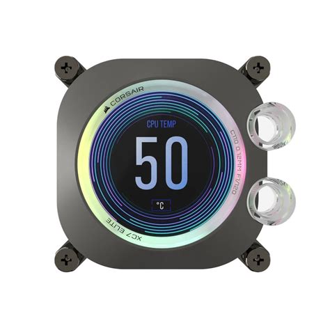 Block Cpu Corsair Hydro X Icue Xc7 Rgb Elite Lcd Cpu Water Block