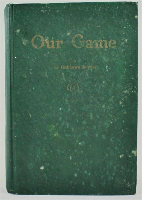 Our Game Signed By The Author Gotcha By The Books