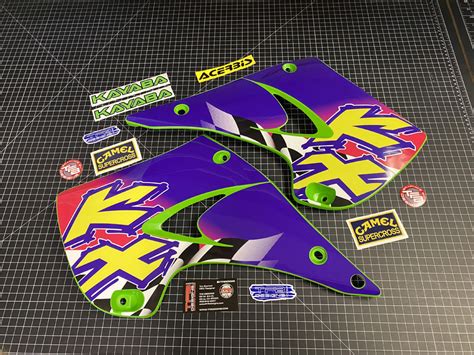 Purple Kx Graphics 2003 2008 Kawasaki Kx250 Kx125 Tfb Designs