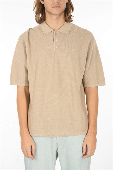 Samsoe Samsoe Polo Neck Short Sleeve 3 Buttons Leon Sweater Men