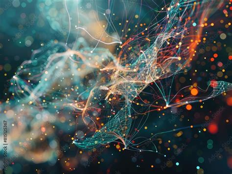 Big Data Show Massive Data Streams Intricate Network Connections And