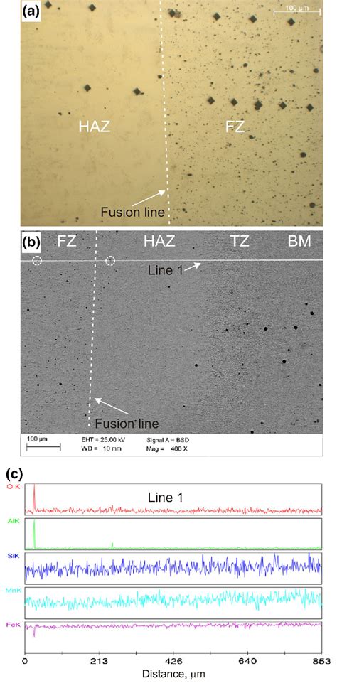 Distribution Of Non Metallic Inclusions In Various Sample Zones Of A
