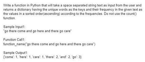 Solved Write A Function In Python That Will Take A Space Chegg