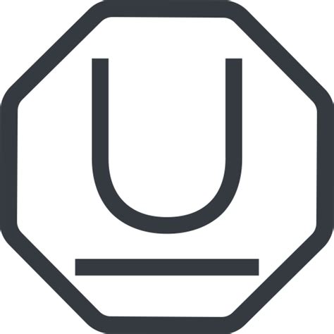 underline icon by friconix fi onluxl underline line normal octagon