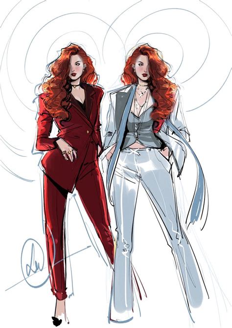 The Grey Pryor Sisters Edited Art Work Of Werneck Jeangrey Madelynepryor Xmen Marvelcomics