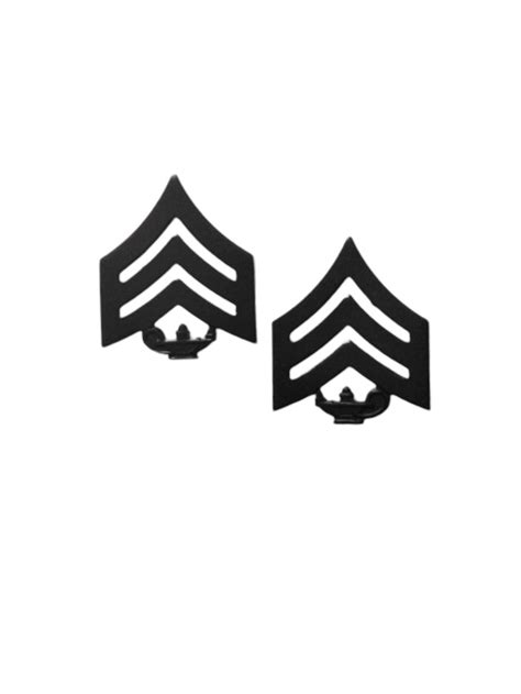 Mcjrotc Chevron Black Mil Bar