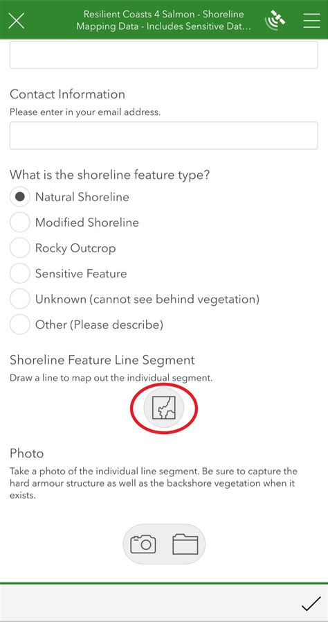Survey 123 App Protocols Steps For Line Feature Survey Resilient