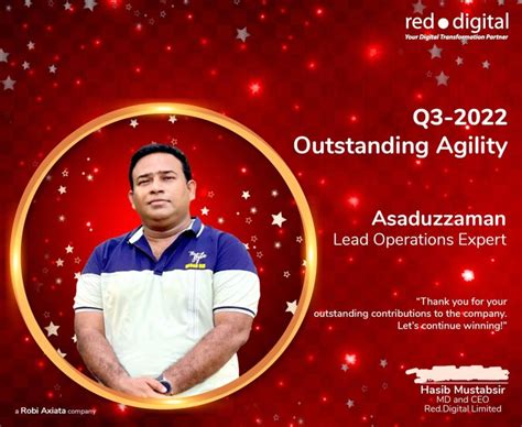 Asaduzzaman On Linkedin Q32022 Project Outstandingagility Spotlightproject Latepost