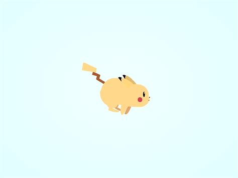 animated pikachu in css3 keyframes html pixel art pixels character css3