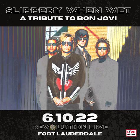 Slippery When Wet Bon Jovi Tribute Revolution Live