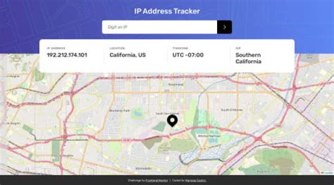 Frontend Mentor Ip Address Tracker Build With Reactjs Coding