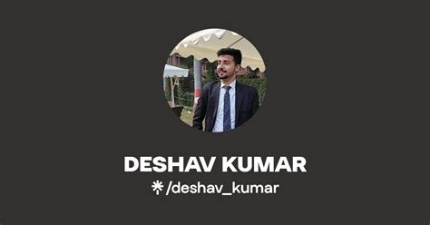Deshav Kumar Instagram Linktree