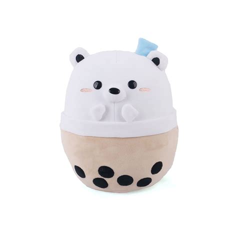 Buy Avocatt Polar Bear Boba Plushie 10 Inches Ice Bubble Milk Tea