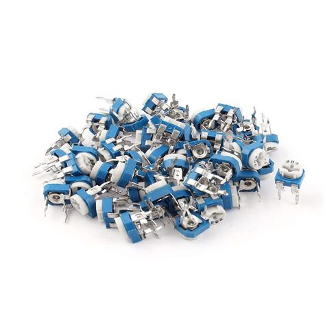 Buy New Lon0167 50pcs 20k Ohm Vertical Pcb Preset Variable Resistor