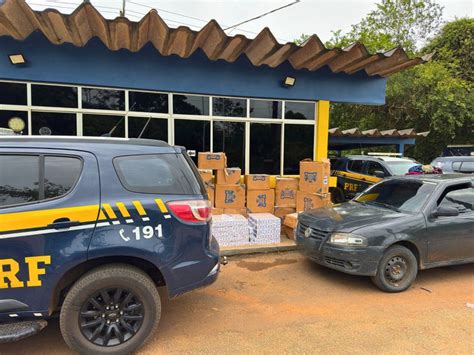 Prf Realiza Apreensão De Carga De Cigarros Contrabandeados No Acre