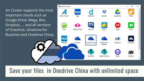Save Your Files In Onedrive China With Unlimited Space