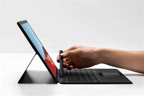 New Microsoft Surface Pro X Signature Keyboard With Sim Pen Gadgetsin