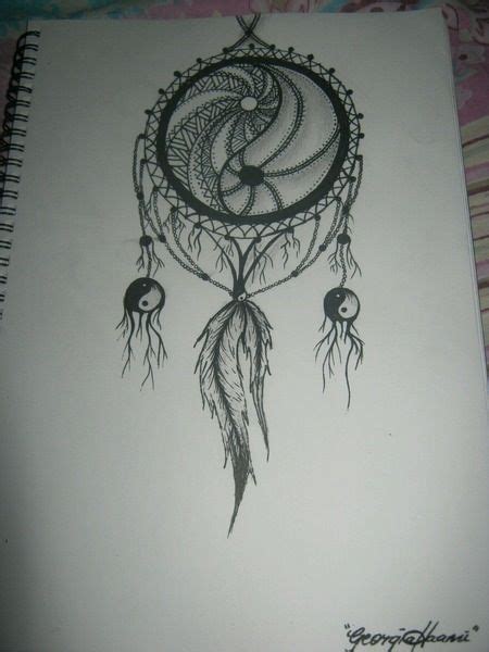 Ying Yang Dream Catcher Dream Catcher Tattoo Dream Catcher Tattoo