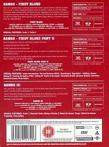 OFDb Rambo III 1988 DVD Momentum Trilogy Box