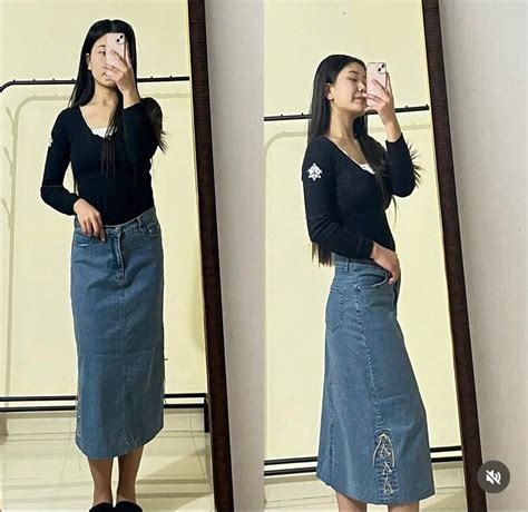 Shorts And Skirts Denim Skirt Freeup