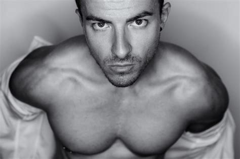 Premium Photo High Angle Portrait Of Shirtless Man