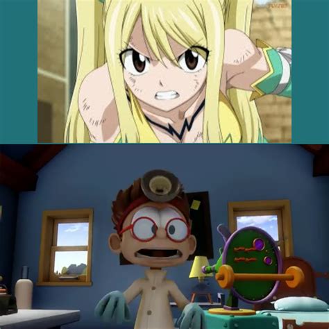 Lucy Heartfilia Angry At Nathan By Comedyyeshorrorno On Deviantart