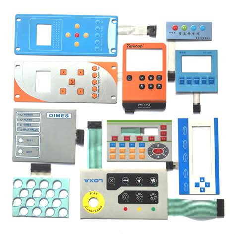 Odm Waterproof Capacitive Membrane Switch Keypad Development China Wholesale Membrane Keypad