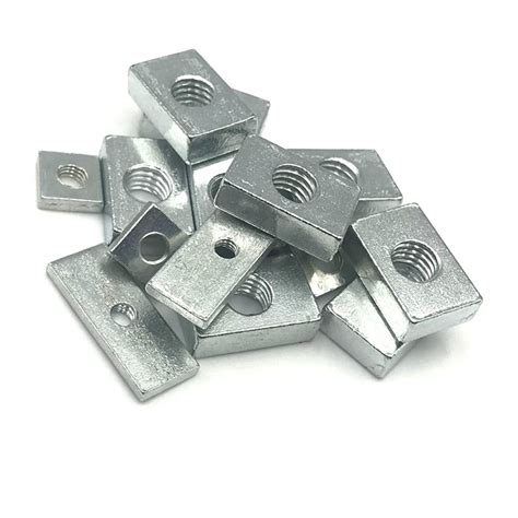 10pcs M3 M4 M5 M6 M8 M10 Square Nut Rectangular Nuts Aluminum Profile
