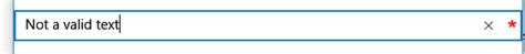 C UWP Textbox Validation Sign Stack Overflow