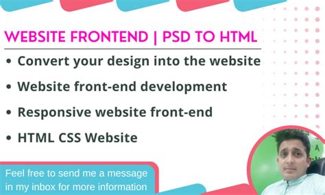 Do Website Frontend Development Or Psd To Html By Everysolutions Fiverr