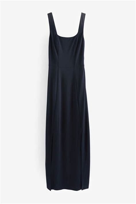 Next Partykleid Brautjungfern Maxikleid Mit Eckigem Ausschnitt 1 Tlg