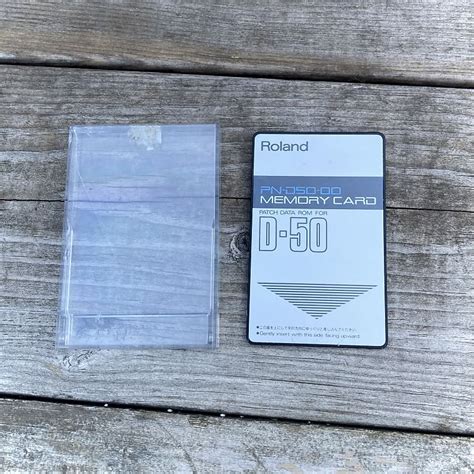 Roland PN D50 00 Patch Data ROM Card For The D 50 Reverb